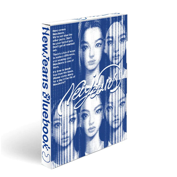 Jual [ READY ] SEALED NewJeans - New Jeans Bluebook Ver. 1st EP ALBUM // HAERIN HANNI DANIELLE ...