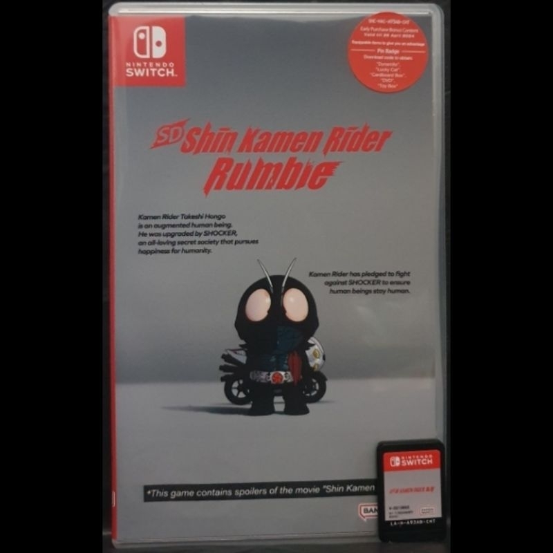 Jual Shin Kamen Rider Rumble Kaset Nintendo Switch | Shopee Indonesia