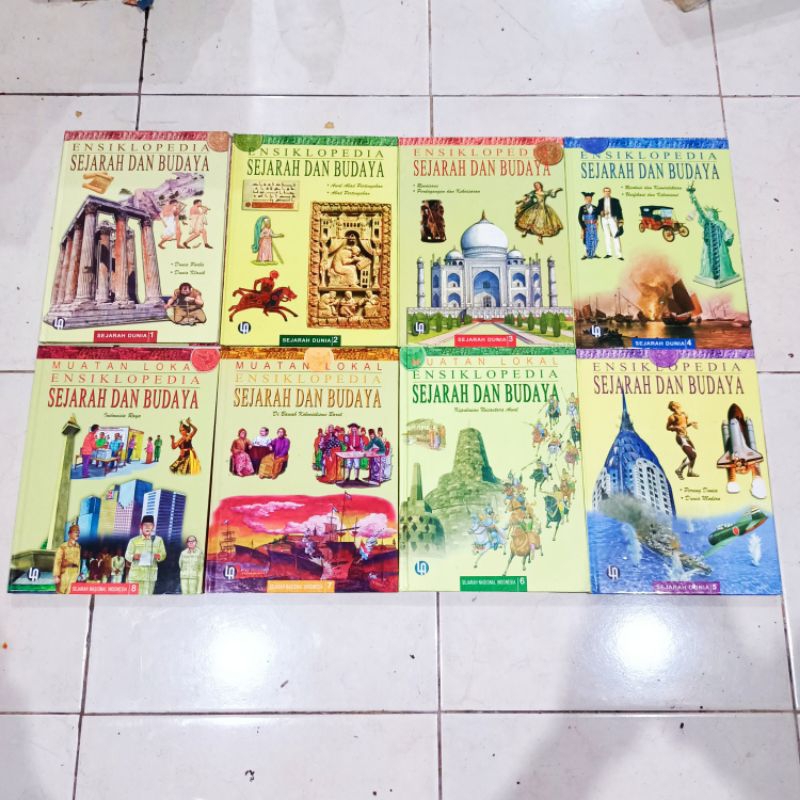 Jual Buku ENSIKLOPEDIA SEJARAH DAN BUDAYA HARDCOVER BERWARNA | Shopee Indonesia
