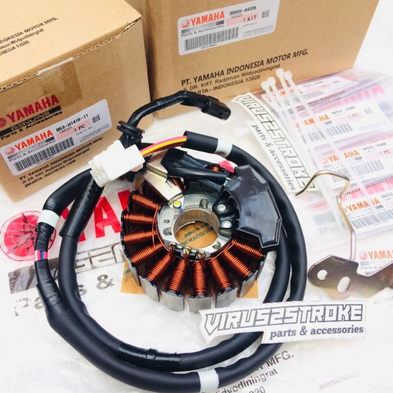 Jual Stator Assy Spul Spull Spol Kabel Panjang Yamaha Aerox All New Aerox Lexi All New Nmax ...