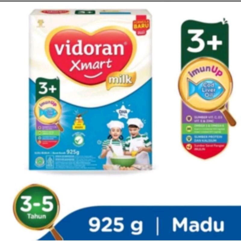 Jual Vidoran smart 3+ Madu susu pertumbuhan 925gr | Shopee Indonesia