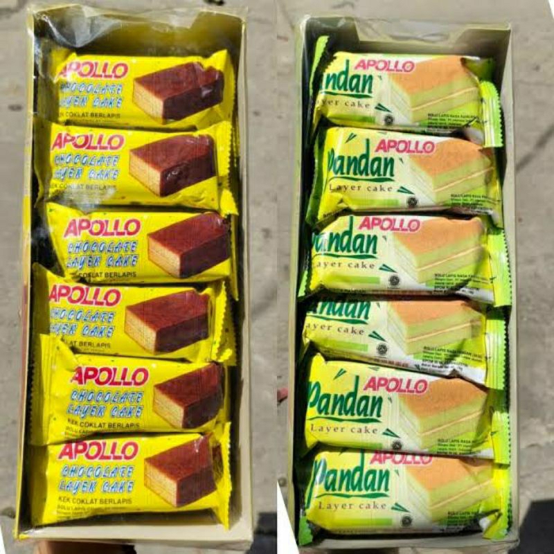 Jual Bolu Apollo Malaysia (isi 24/12) | Shopee Indonesia