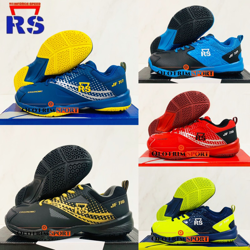 Jual Sepatu Badminton RS JF Jeffer 713 715 716 717 718 720 721 722 723 ...