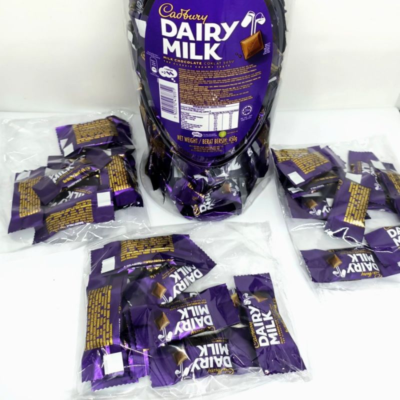Jual Cadburry Dairy Milk Cokelat Permen Isi 10 Pcs | Shopee Indonesia