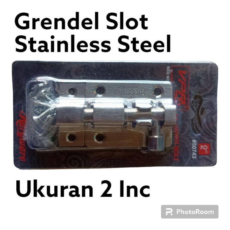 Jual Grendel Slot Pintu atau Jendela VPR 2 Inch | Shopee Indonesia