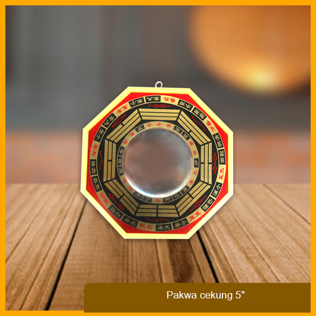 Jual Kaca Cermin Fengshui Pakwa Cekung 5 inchi | Shopee Indonesia