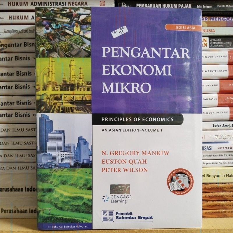 Jual PENGANTAR EKONOMI MIKRO. VOLUME 1, EDISI ASIA, (ORIGINAL) - MANKIW | Shopee Indonesia