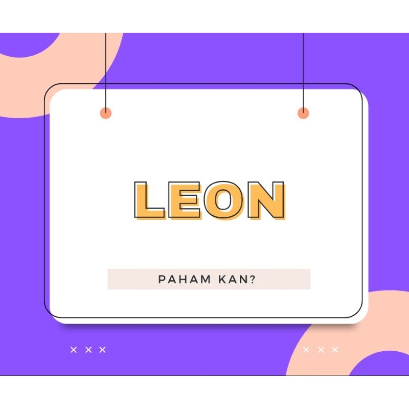 Jual Sticker Leon | Shopee Indonesia
