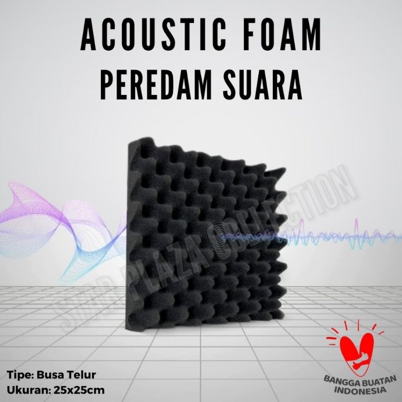 Jual Busa Peredam Suara - Busa Telur - Acoustic Foam Soundproof - Egg ...