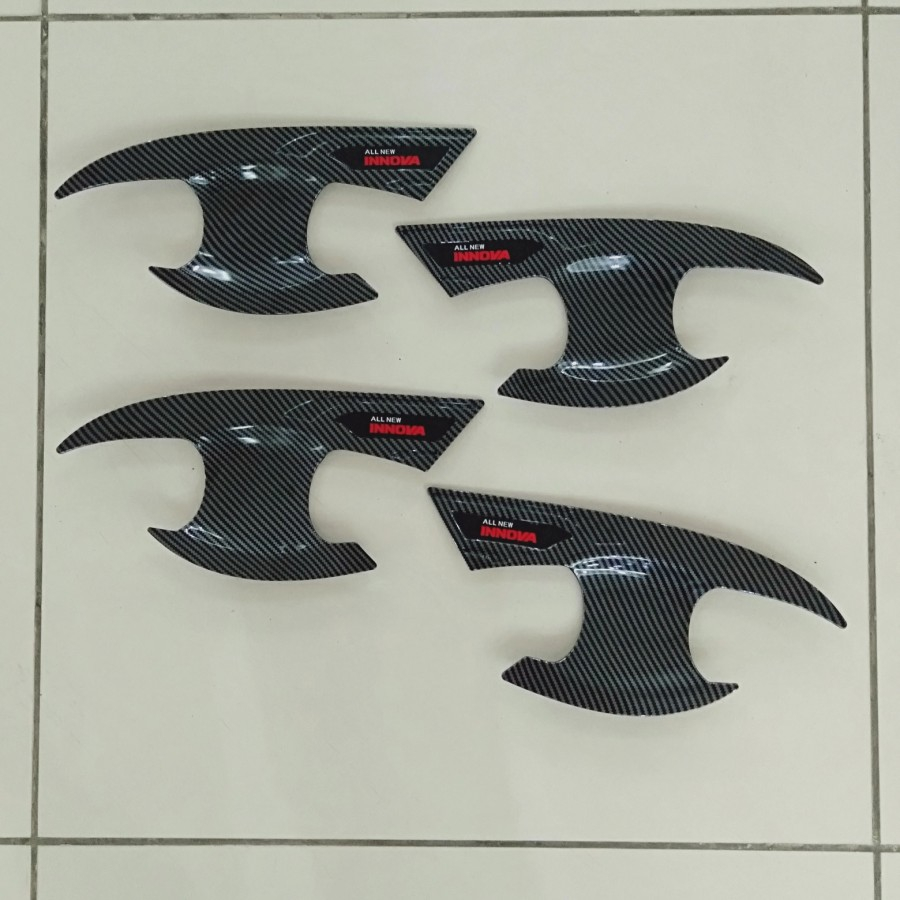 Jual Outer Cover Handle Carbon Pintu Mangkok Mobil All New Innova Reborn | Shopee Indonesia