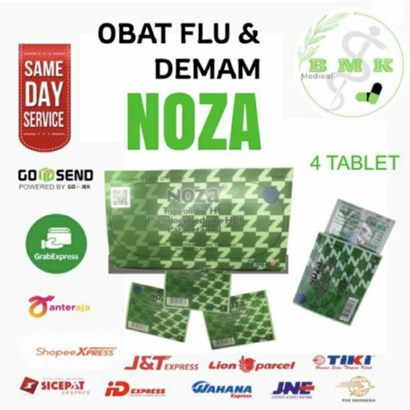 Jual OBAT AMPUH UNTUK FLU (NOZA) | Shopee Indonesia