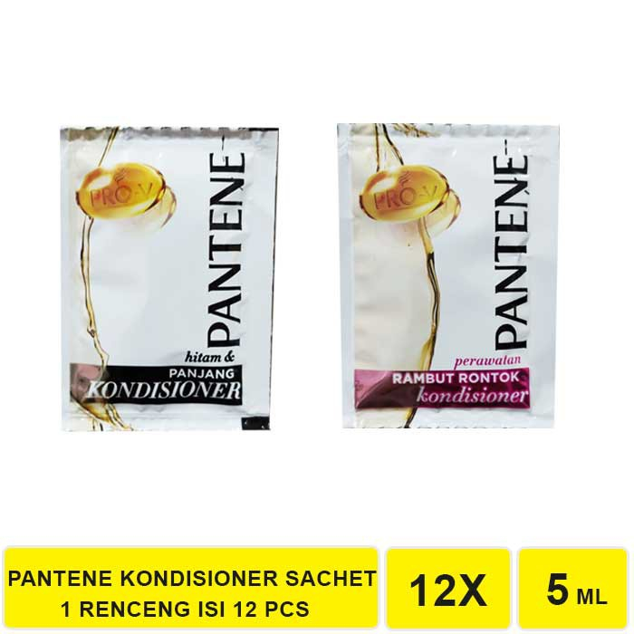 Jual Pantene Conditioner - Sachet 12x 5ml | Shopee Indonesia