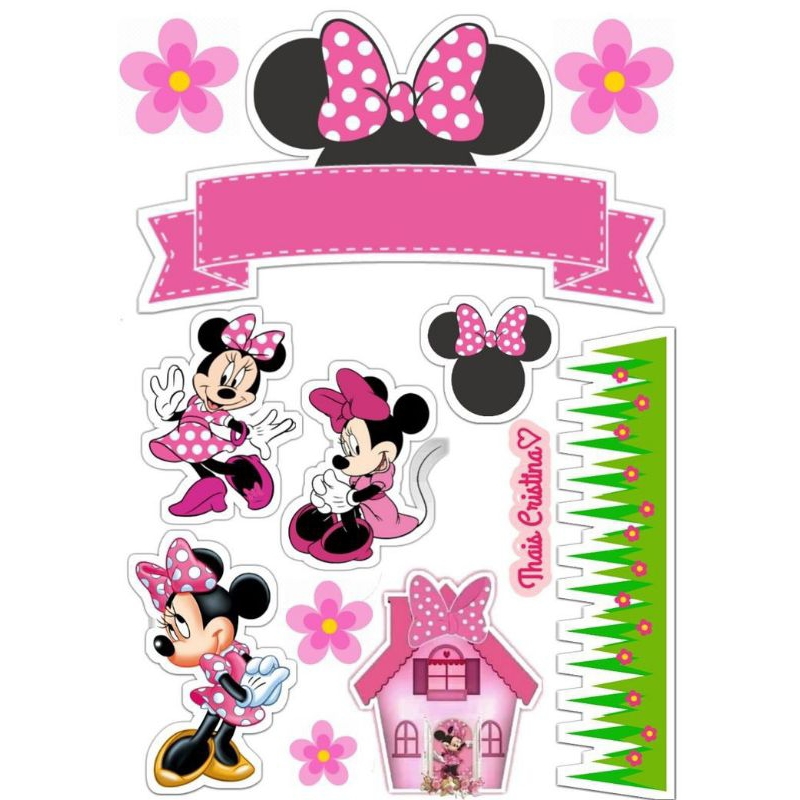 Jual TOPPER MINNIE MOUSE PINK | Shopee Indonesia
