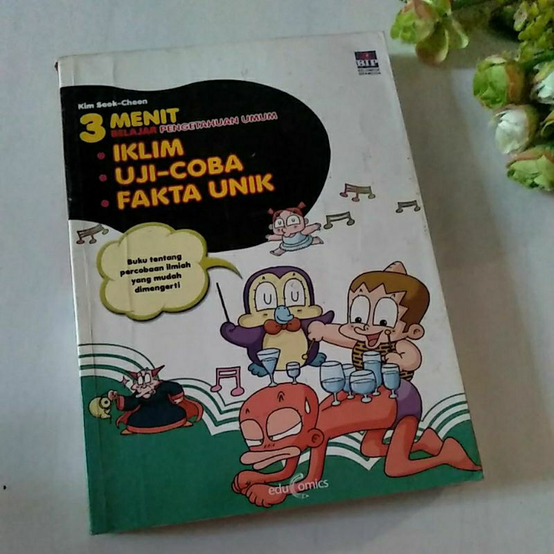 Jual educomic science comic komik sains 3 menit belajar pengetahuan ...