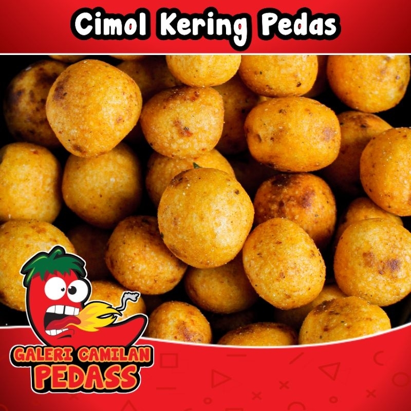 Jual Galeri Camilan Pedas Aneka Camilan Cimol Kering Pedas 250 Gram ...
