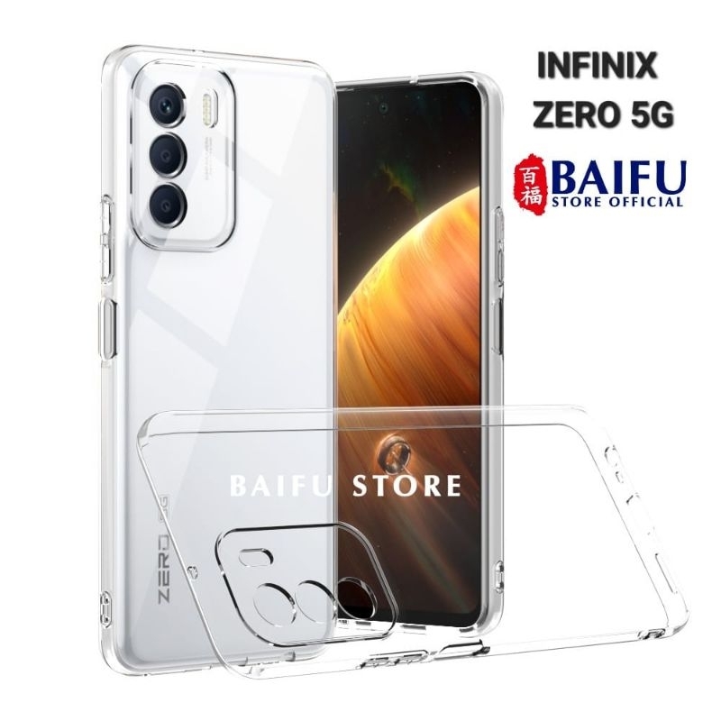 Jual Infinix Zero 5G 2023 Clear Case Bening Case 2.0mm Case Bening Softcase Clear Infinix Zero ...