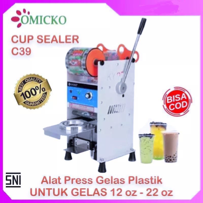 Jual PROMO MURAH !! Cup Sealer OMICKO 8oz-22oz set up 26oz maks,(Sudah ...