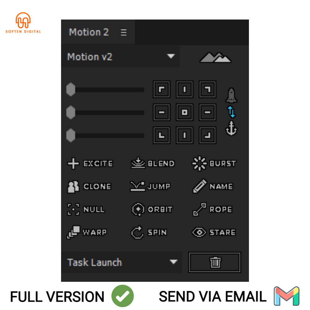 Jual Motion v2 Plugin for adobe script that adds 20 customizable tools to your After Effects ...