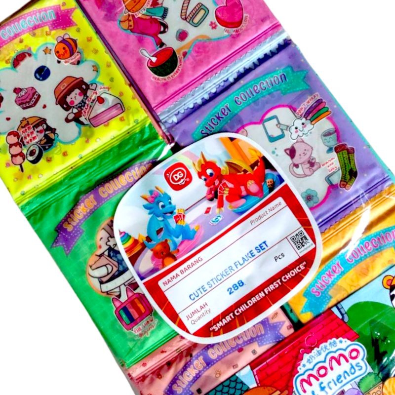Jual STIKER MOMO / STIKER MOMO CUTE / STIKER CUTE FLAKE / STIKER MOMO ...