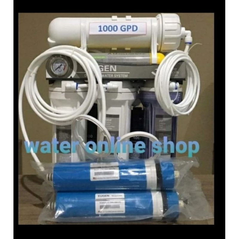 Jual mesin RO Eugen 1000 gpd / Reverse Osmosis Eugen 1000 gpd | Shopee ...