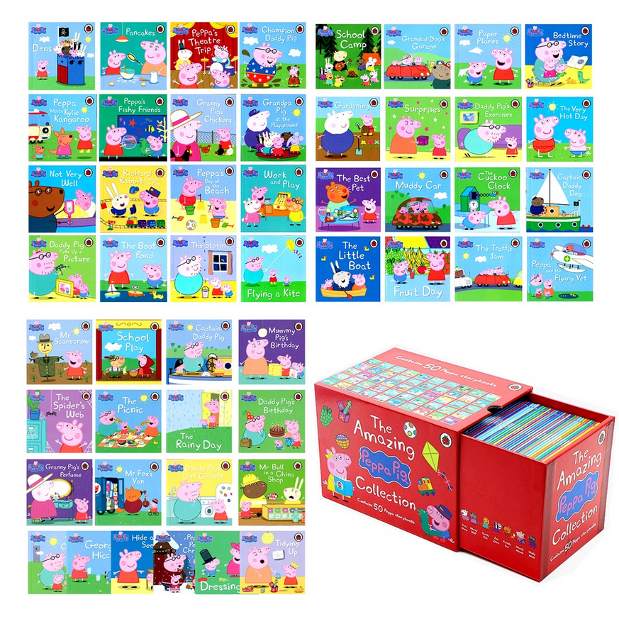 Jual Peppa Pig Collection - Ultimate and Incredible - set of 50 books ...