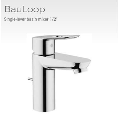 Jual grohe 32814000 BauLoopSingle lever basin mixer / kran wastafel ...