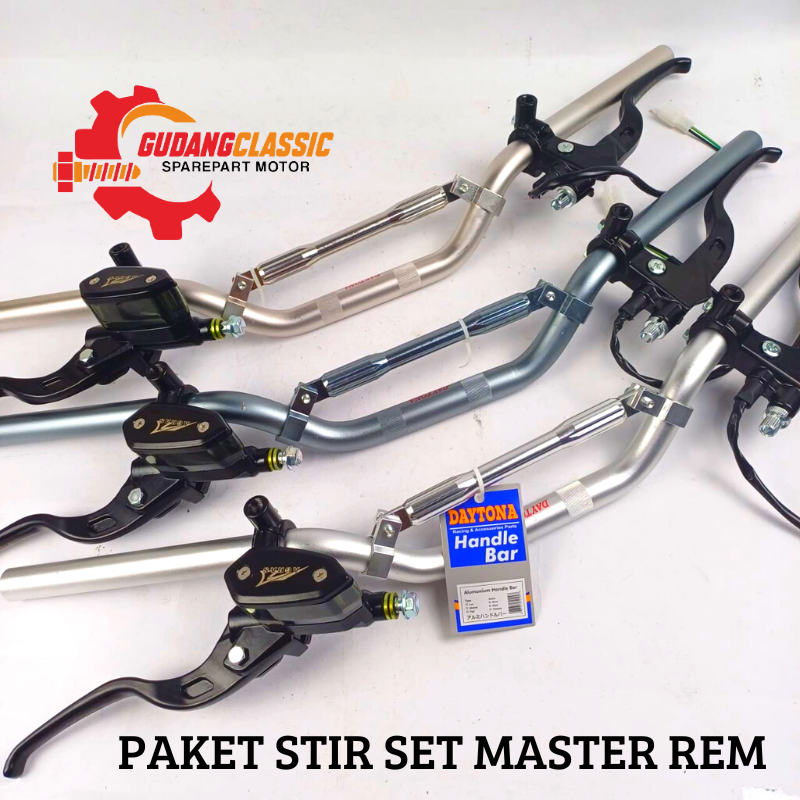 Jual Paket stang stir day set master rem agras gl cb tiger mp universal ...