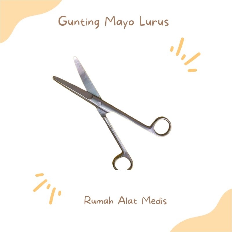Jual Marwa Gunting Mayo 17cm Lurus Atau Bengkok | Shopee Indonesia