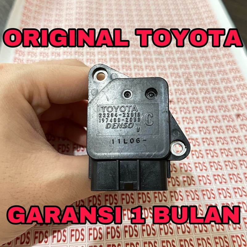 Jual Sensor MAF Mass Air flow Airflow Toyota Vios Yaris Limo Innova ...