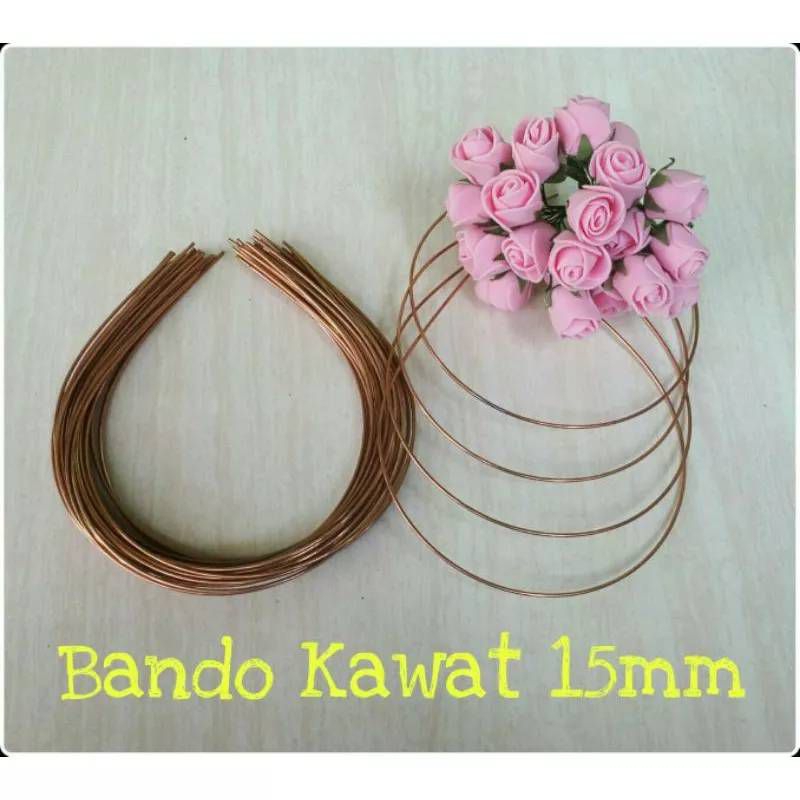 Jual Bando Lidi - 12 Pcs Bando Kawat Tembaga - Bando Tembaga - 1 lusin ...