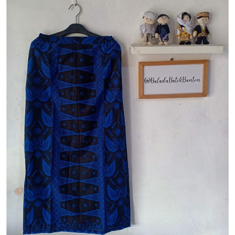 Jual Rok Batik Baduy Banten tapak kebo biru Hitam dan Baju Adat Wanita Baduy | Shopee Indonesia