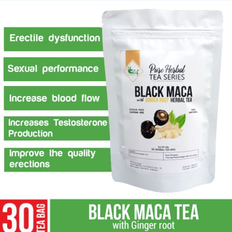 Jual ELIF TEA AND TISANE Black Maca Ginger Tea : Black Maca Root & Old ...