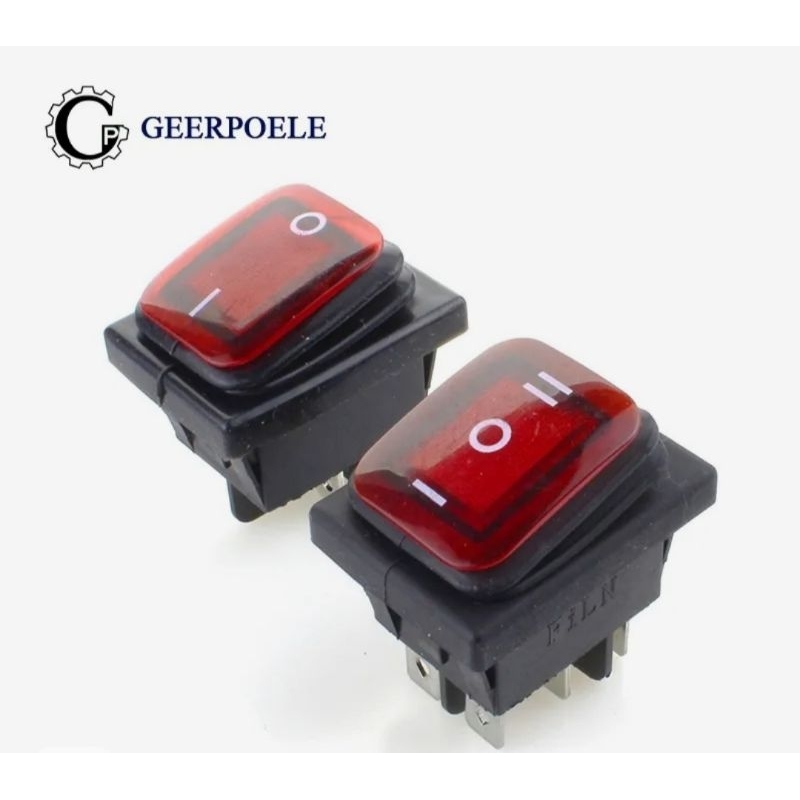 Jual Rocker Switch Waterproof 6 pin | Shopee Indonesia