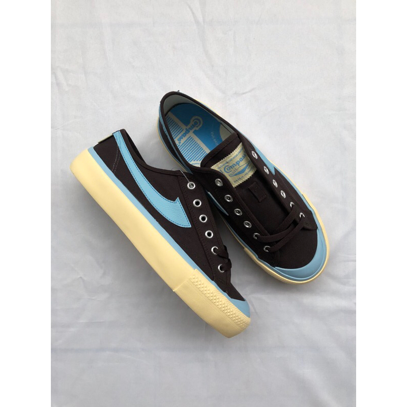 Jual [ORIGINAL] SEPATU COMPASS GAZELLE LOW WAFER GREEN / WAFER MAROON ...