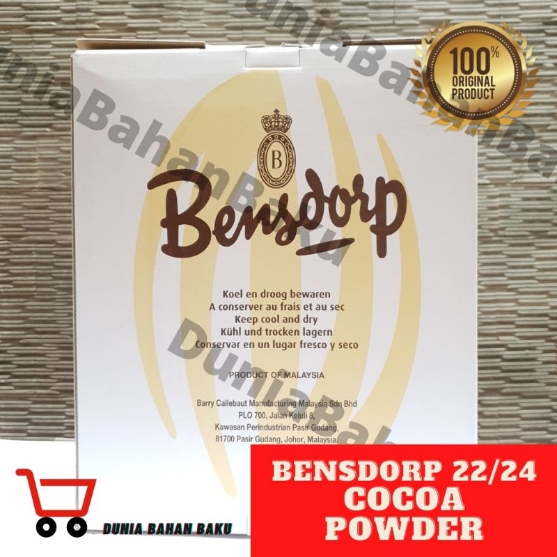 Jual COKLAT BUBUK 22/24 "QUEEN ANNA" BENSDORP 1 kg Kemasan Alufoil ...