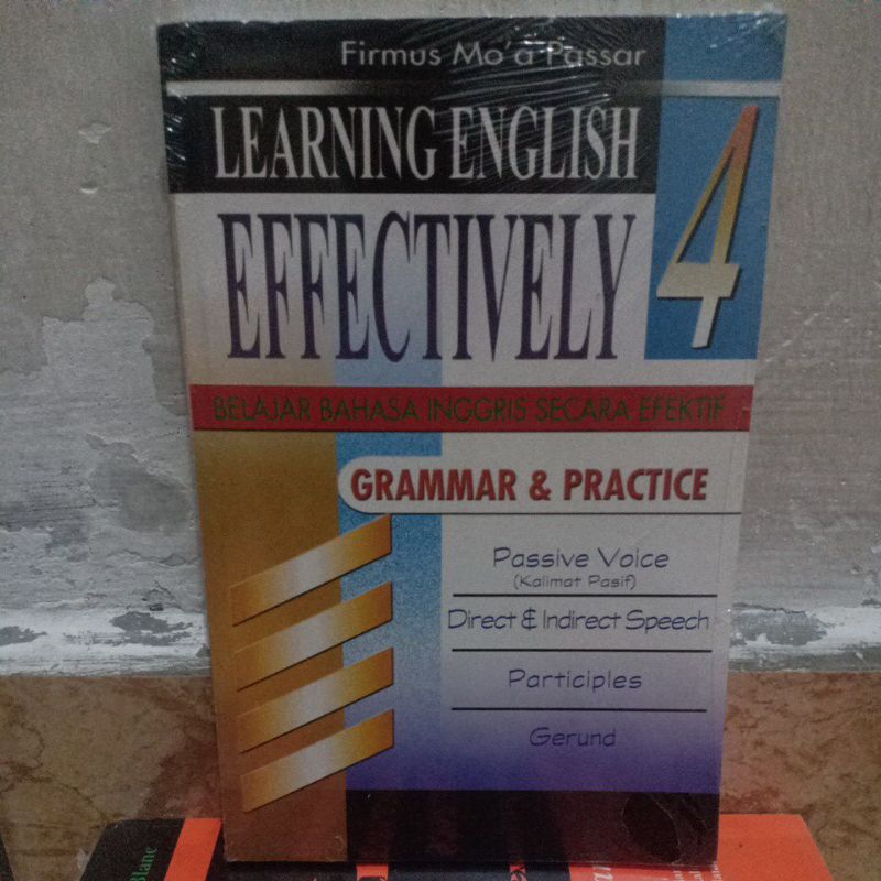 Jual BUKU LEARNING ENGLISH EFFECTIVELY SERI 4 BLJR BHS INGGRIS SECARA ...