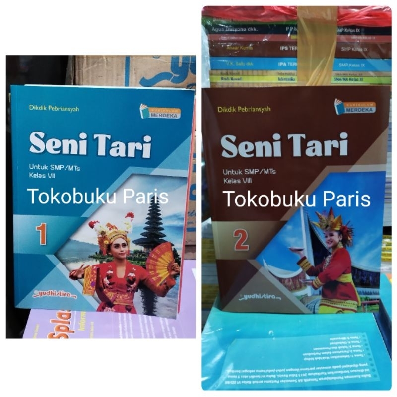 Jual Buku Seni Tari smp/mts kelas 1/7, 2/8 kurikulum merdeka Yudhistira | Shopee Indonesia