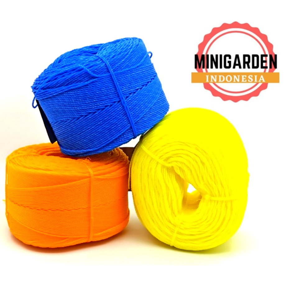 Jual TALI TAMPAR NYLON ROLL 1.5MM 250 METER TALI RAMBAT SALARAN TANAMAN ...