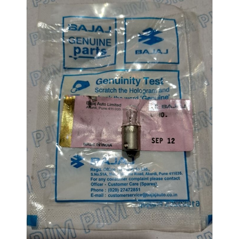 Jual Lampu Bohlam Senja Putar Kecil 12v 4w Untuk BAJAJ PULSAR Xcd 125 ...