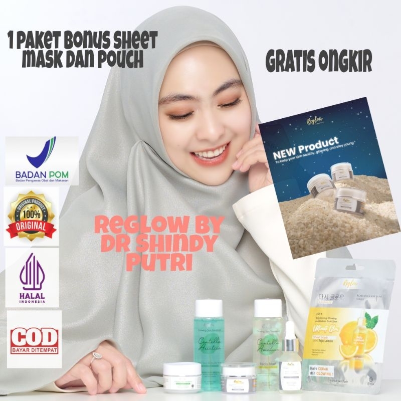 Jual Reglow Dr Shindy Skincare Paket Kecantikan Menghilangkan Flek Hitam Pria Wanita Cewek Cowok ...