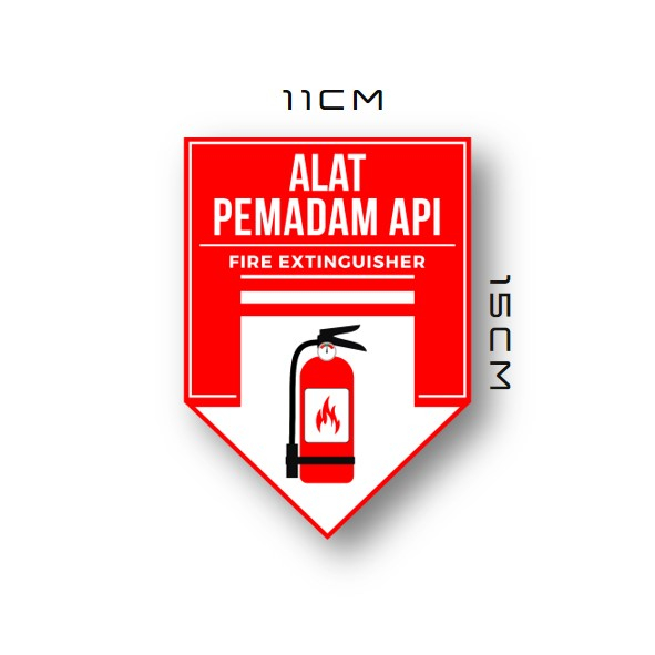 Jual Stiker Pemadam Kebakaran | Stiker Apar | Stiker Fire Extinguisher ...
