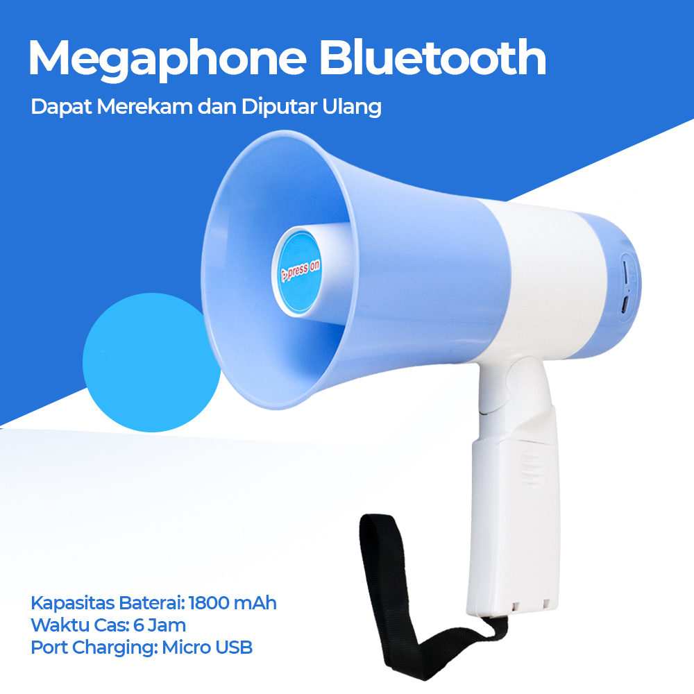Jual Toa Megaphone Bluetooth Multifunctional Shouter 75 W - 619FB ...