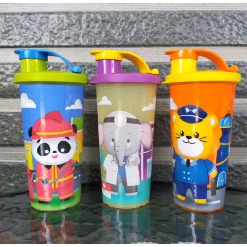 Jual Gelas minum fun tumbler panda 260 ml tupperware(1pcs) | Shopee ...
