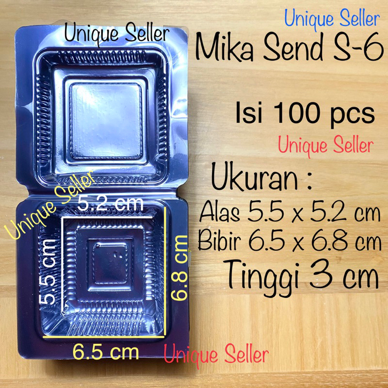 Jual [Isi100] Mika Send 6 S6 S-6 6T / Mika Kue 6T / Mika Send 6 S-6 / Mika 6 T / Mika Send 6A ...
