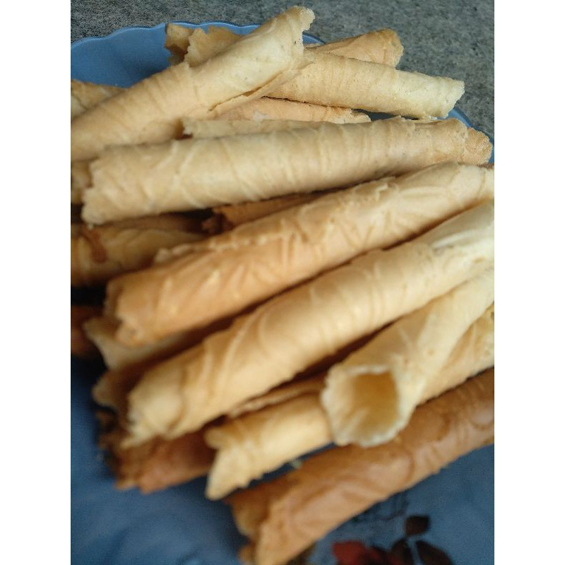 Jual Biskuit Jadul Kue Semprong Special Cemilan Semprong Renyah Snack ...