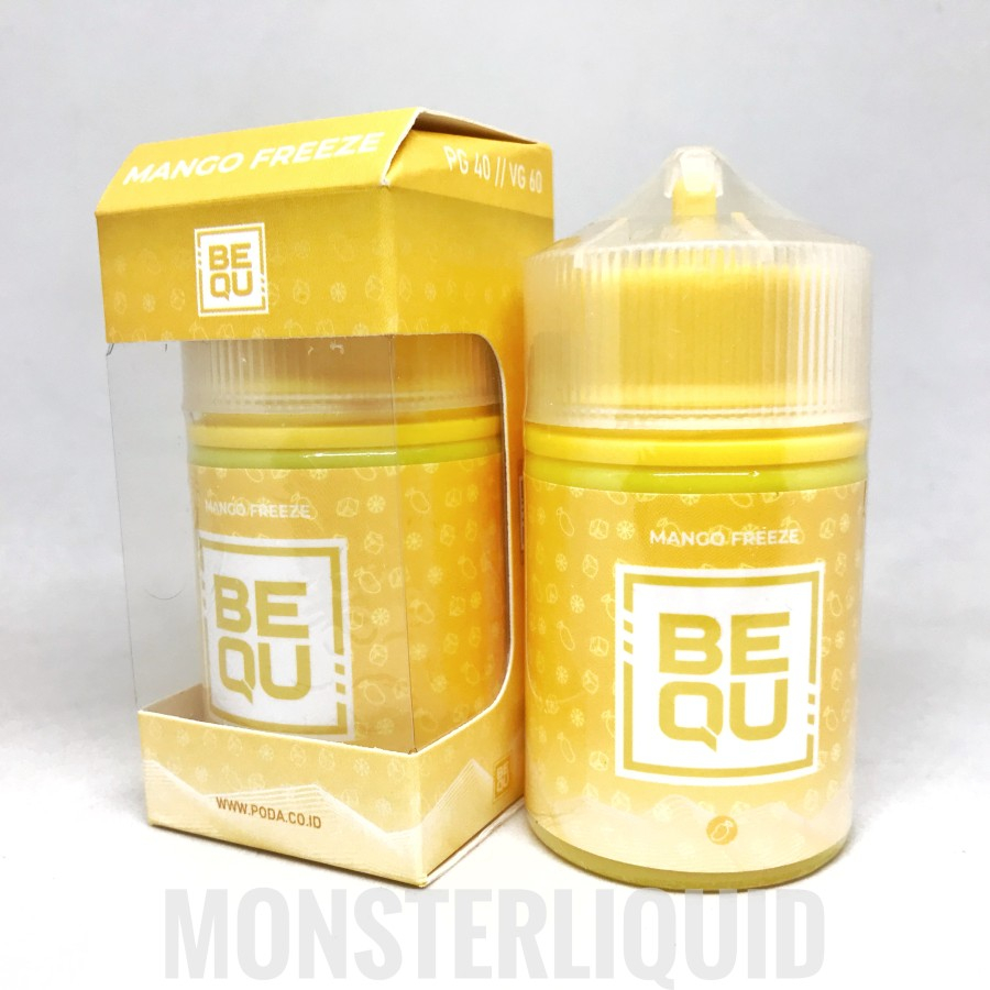 Jual BEQU MANGO FREEZE BY PODA X FVS CLOUD 3MG 60ML | Shopee Indonesia
