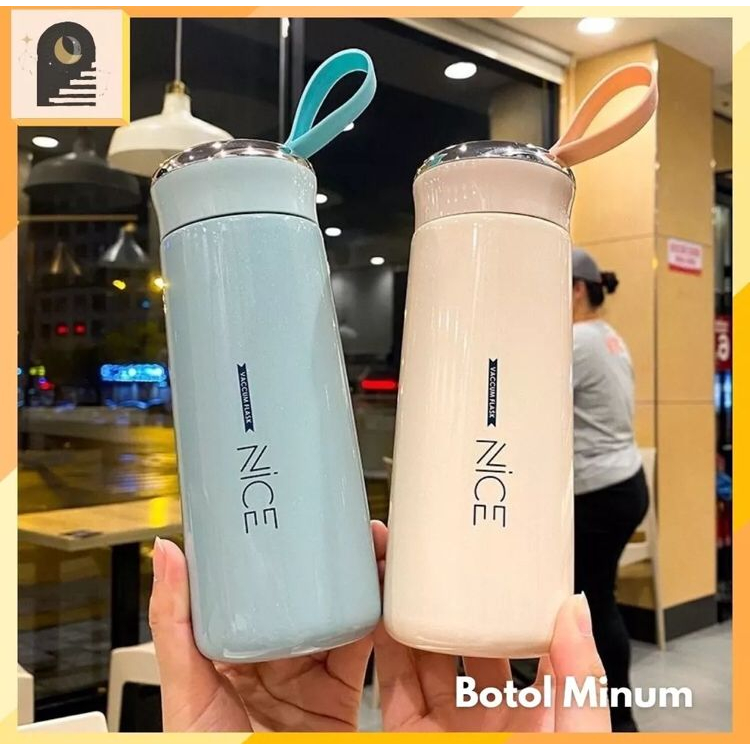 Jual Botol Minum NICE 420ml Kaca Botol Souvenir Pernikahan Bottle Murah ...