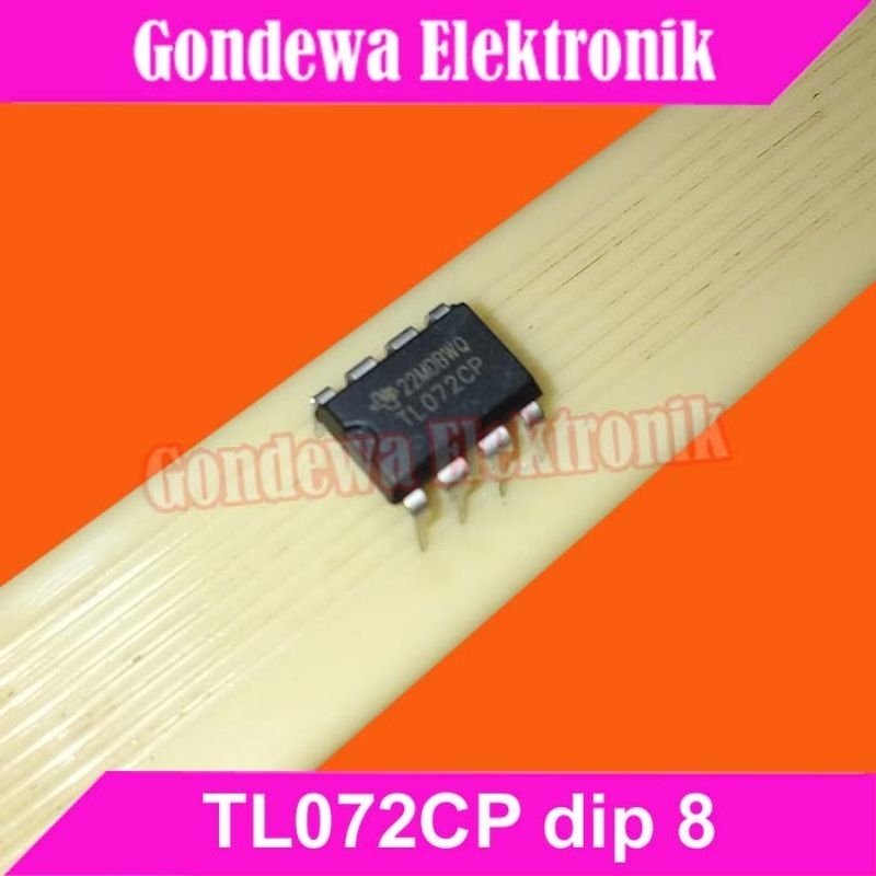 Jual TL072 TL072CP Dip 8 Low Noise JFET input Dual Operational Amplifier | Shopee Indonesia
