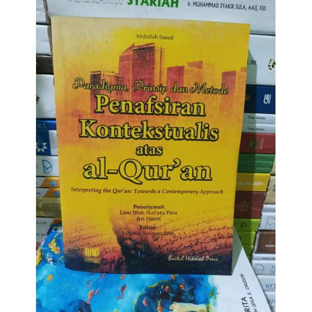 Jual Paradigma, Prinsip dan metode Penafsiran Kontekstualis atas al-Qur ...
