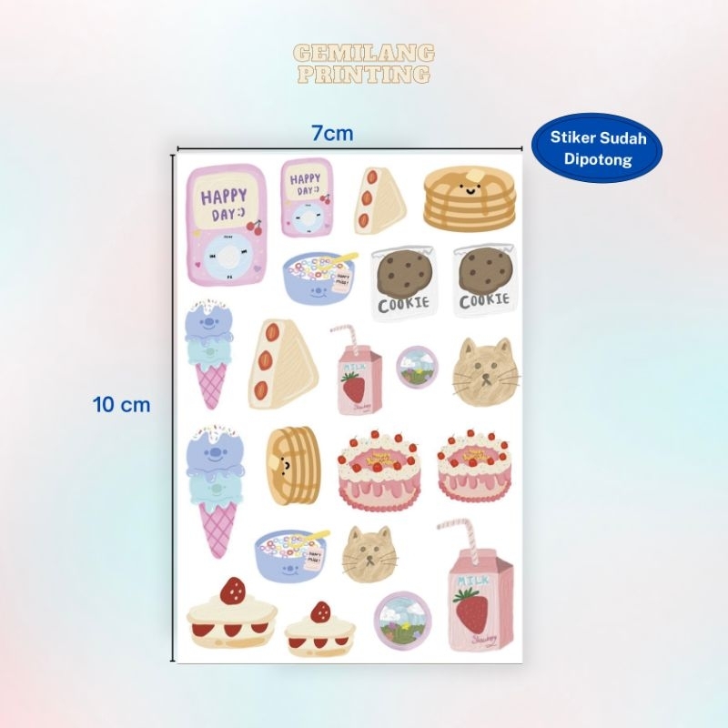 Jual (BISA COD) Stiker Aesthetic | Stiker Lucu | Stiker Tumblr | Stiker ...